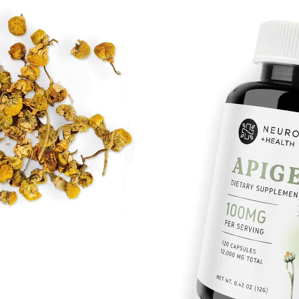 Apigenin Supplement | 100MG per Capsule, Improve Sleep