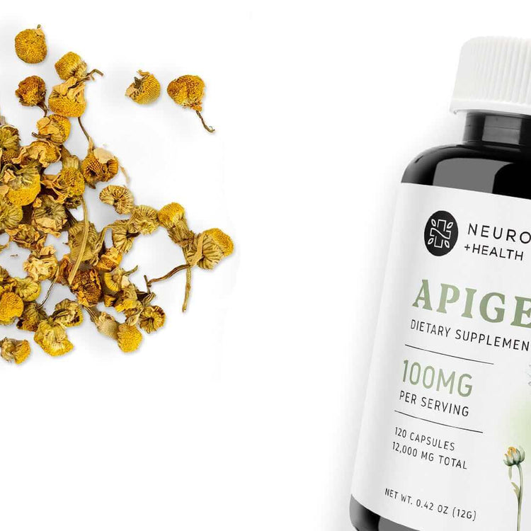 Apigenin Supplement | 100MG per Capsule, Improve Sleep