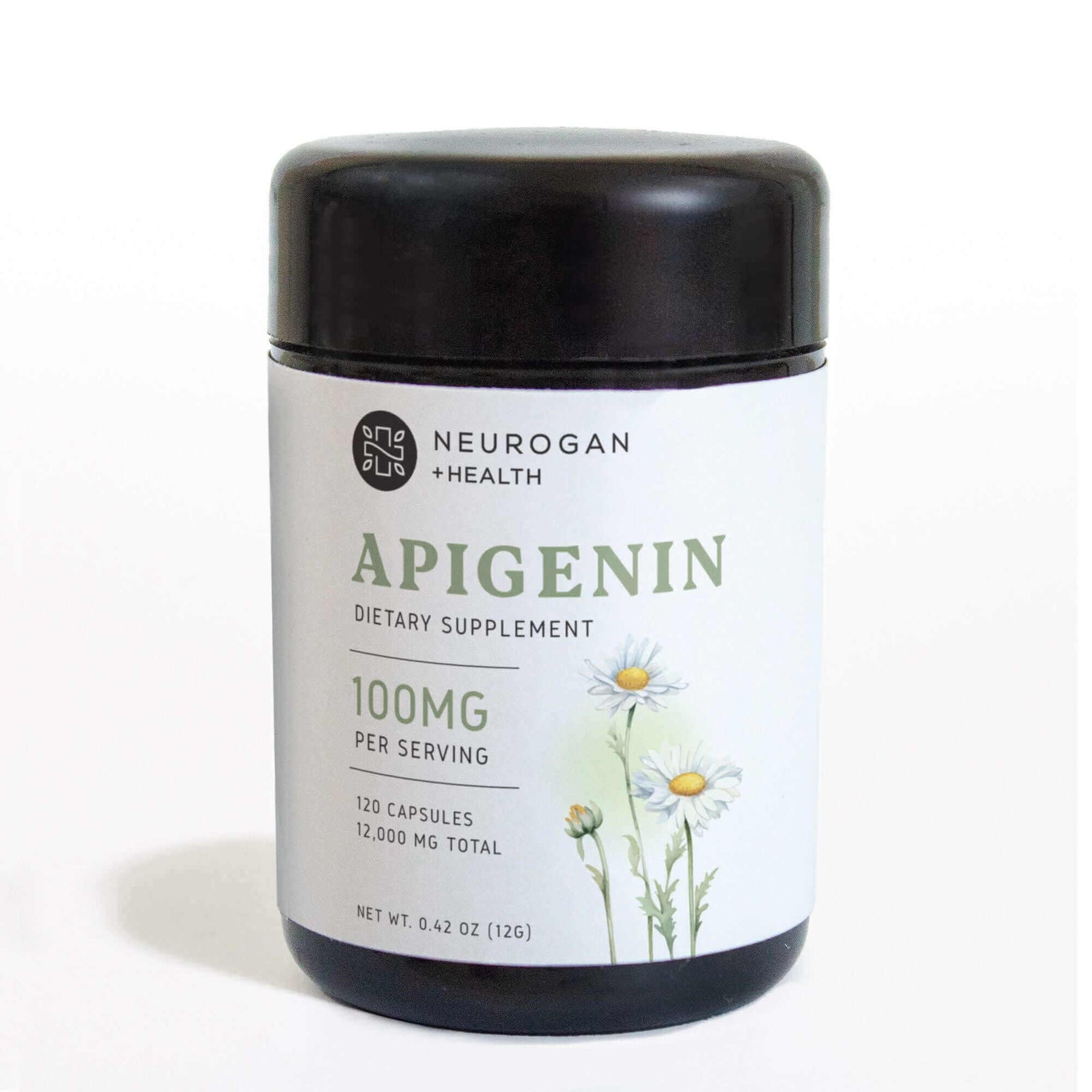 Apigenin Supplement | 100MG per Capsule, Improve Sleep
