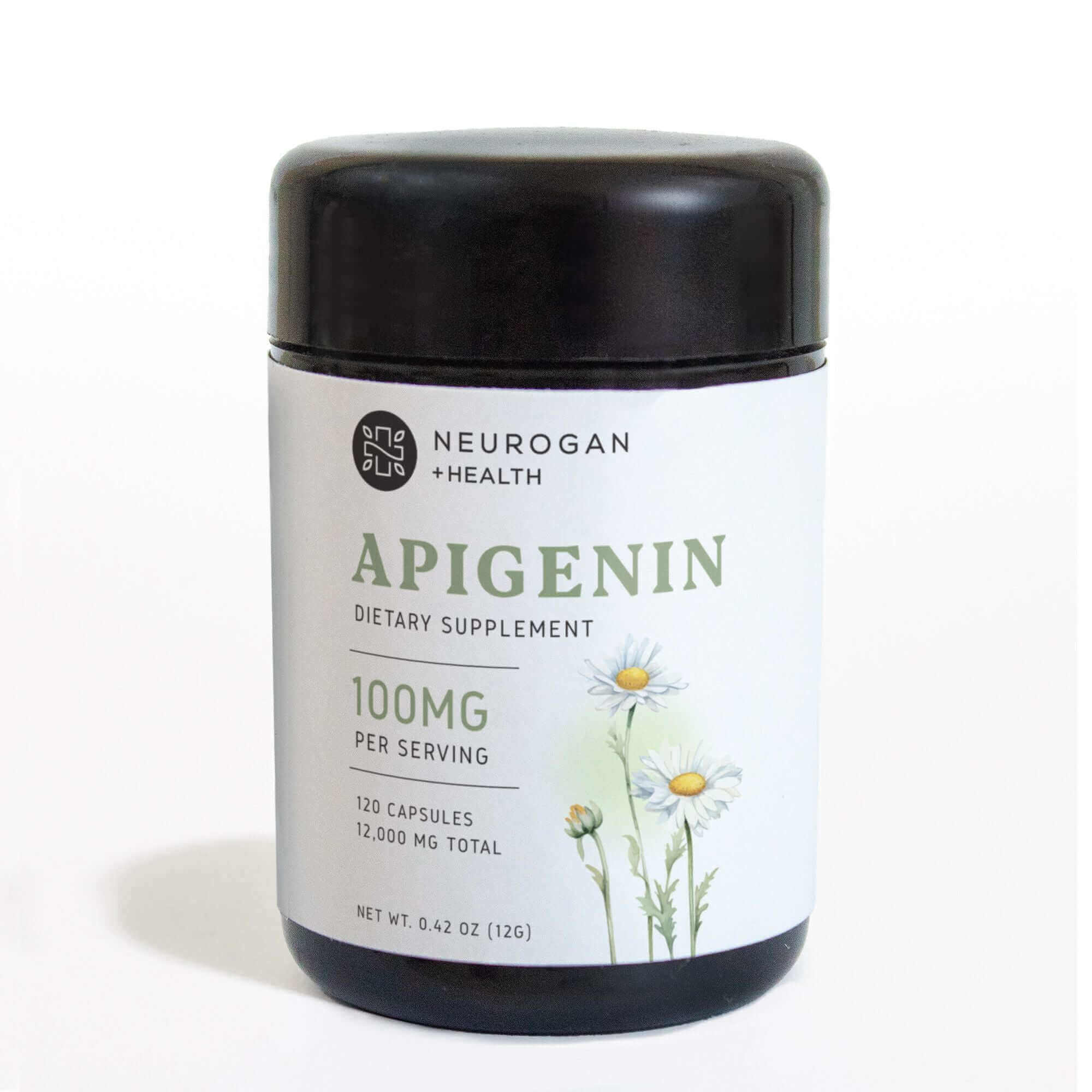 Apigenin Supplement | 100MG per Capsule, Improve Sleep