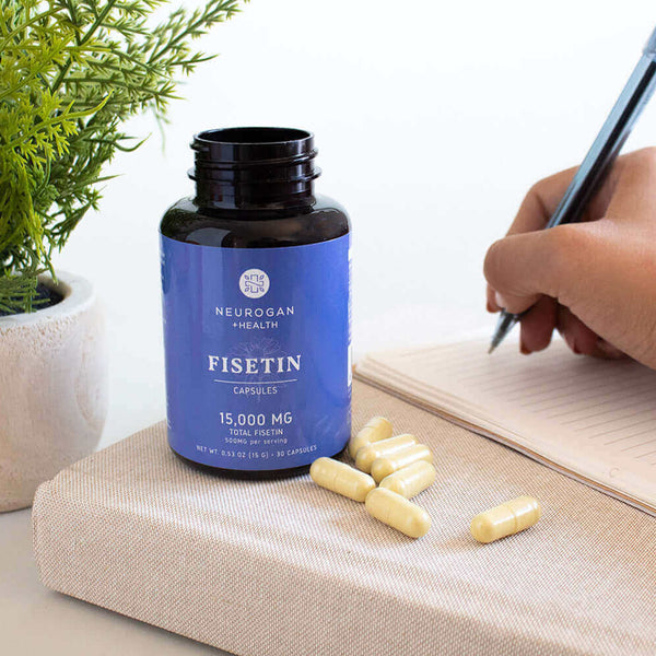 Fisetin Capsules | 15000MG, 30 CT | Strawberry Flavinoid