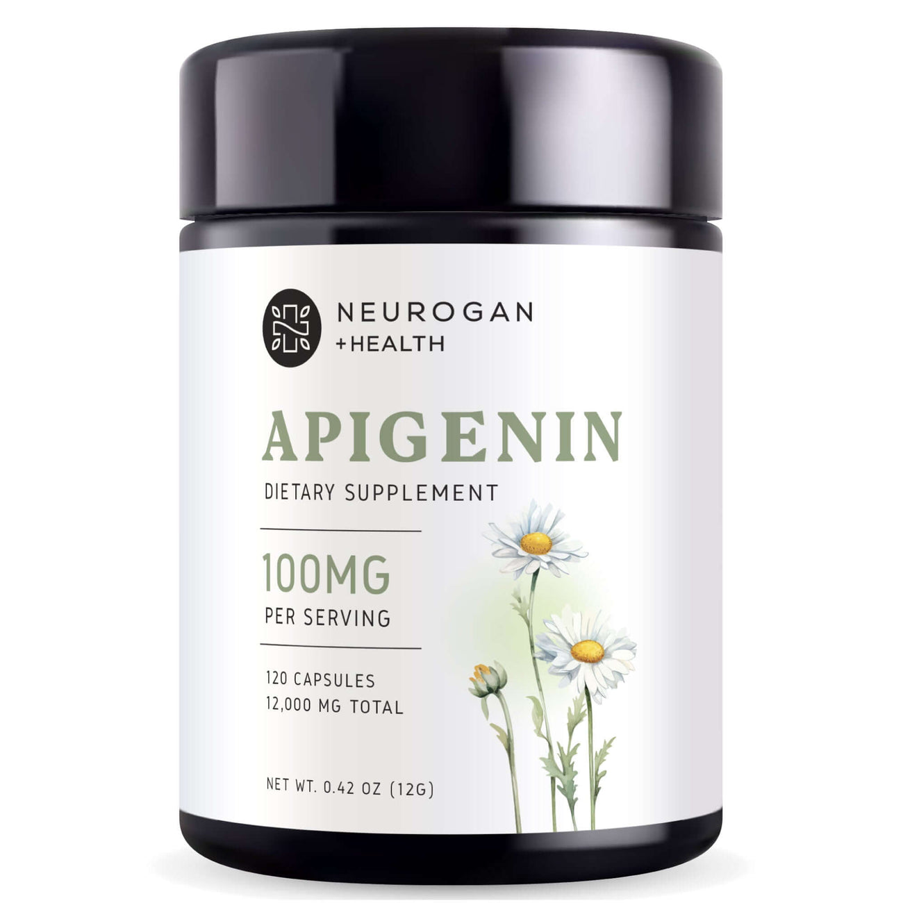 Apigenin Supplement | 100MG per Capsule, Improve Sleep
