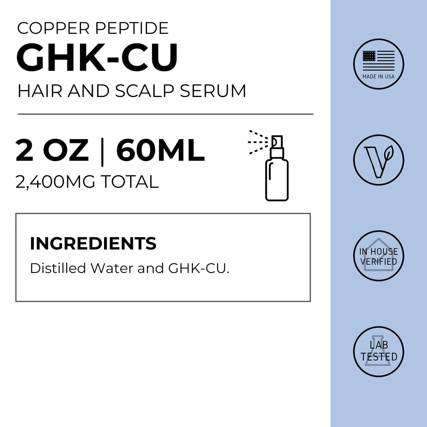 Buy GHK-CU Peptides | Safe, Tested Supplements, 100% Pure