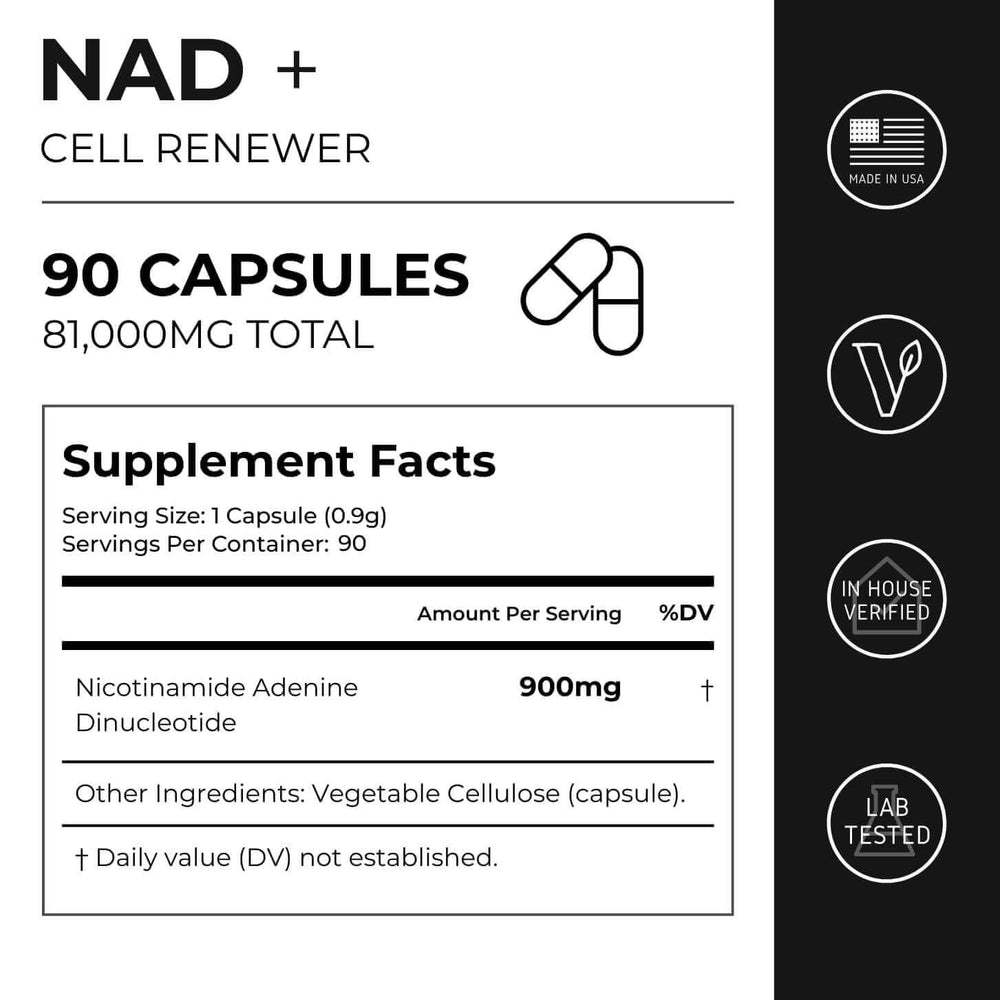 Suplementos de NAD+ | Precursores de NAD orales y sublinguales ...