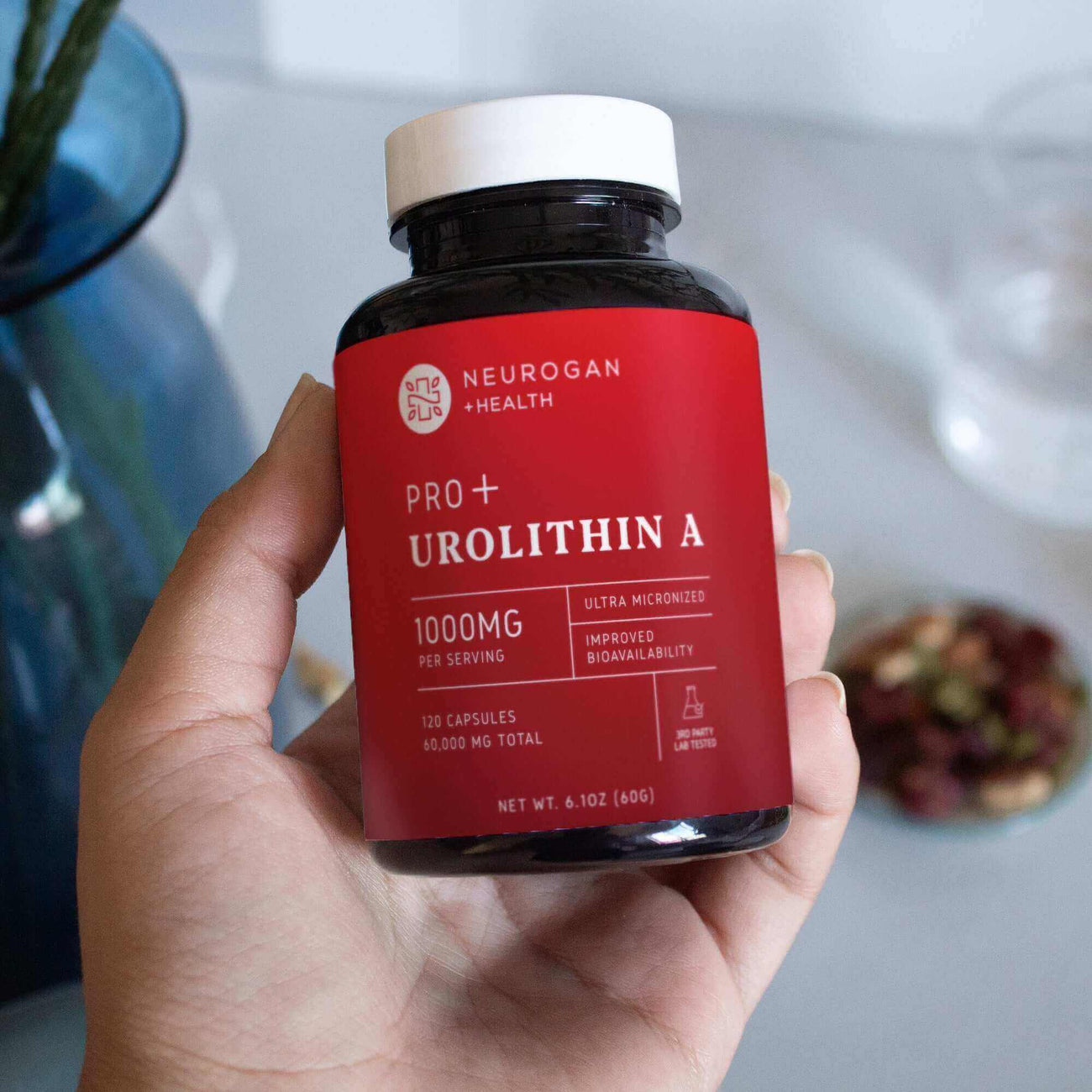Urolithin A Pro Capsules | 1000mg | Micronized & Natural