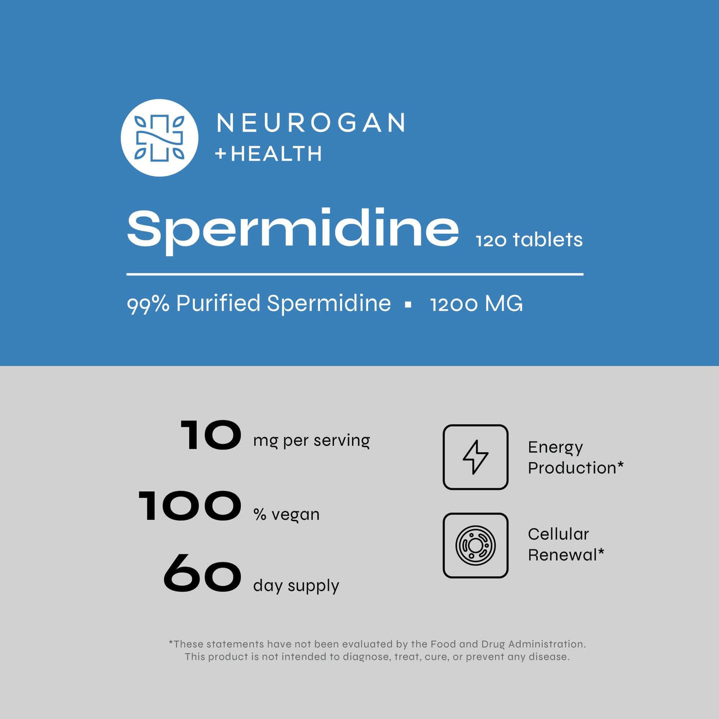 Spermidine Supplements | Healthy Aging, Rejuvenation, Natural